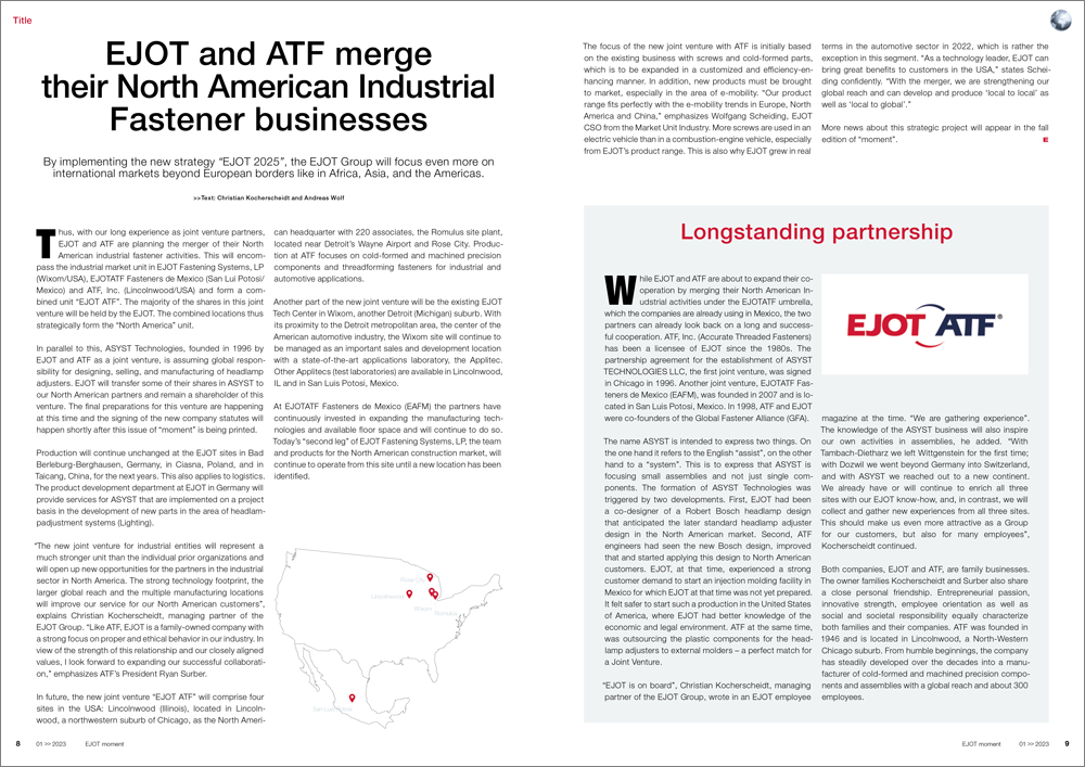 moment - EJOT Magazin | EJOT Croatia